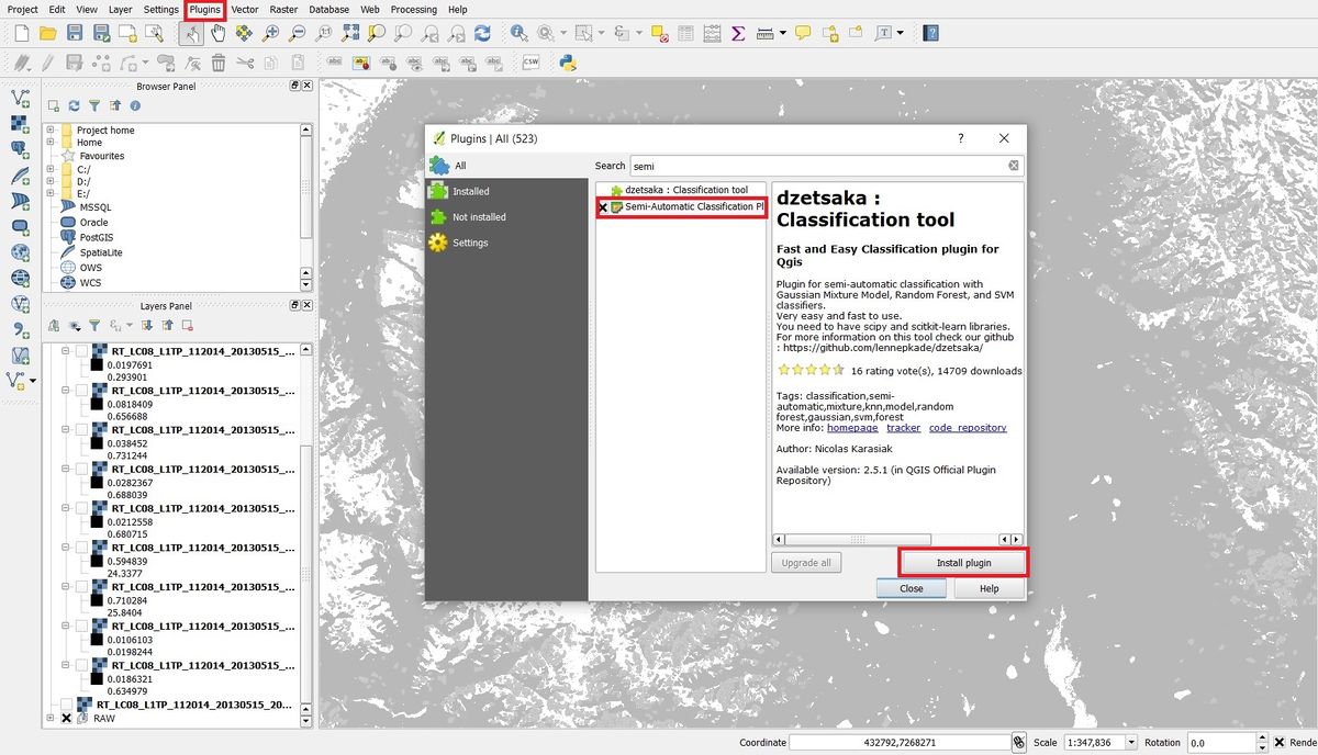 Supervised classification in QGIS - CUOSGwiki