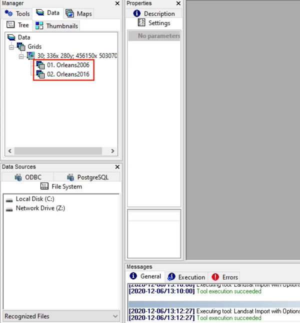 Land Use Change Assessment in SAGA GIS - CUOSGwiki
