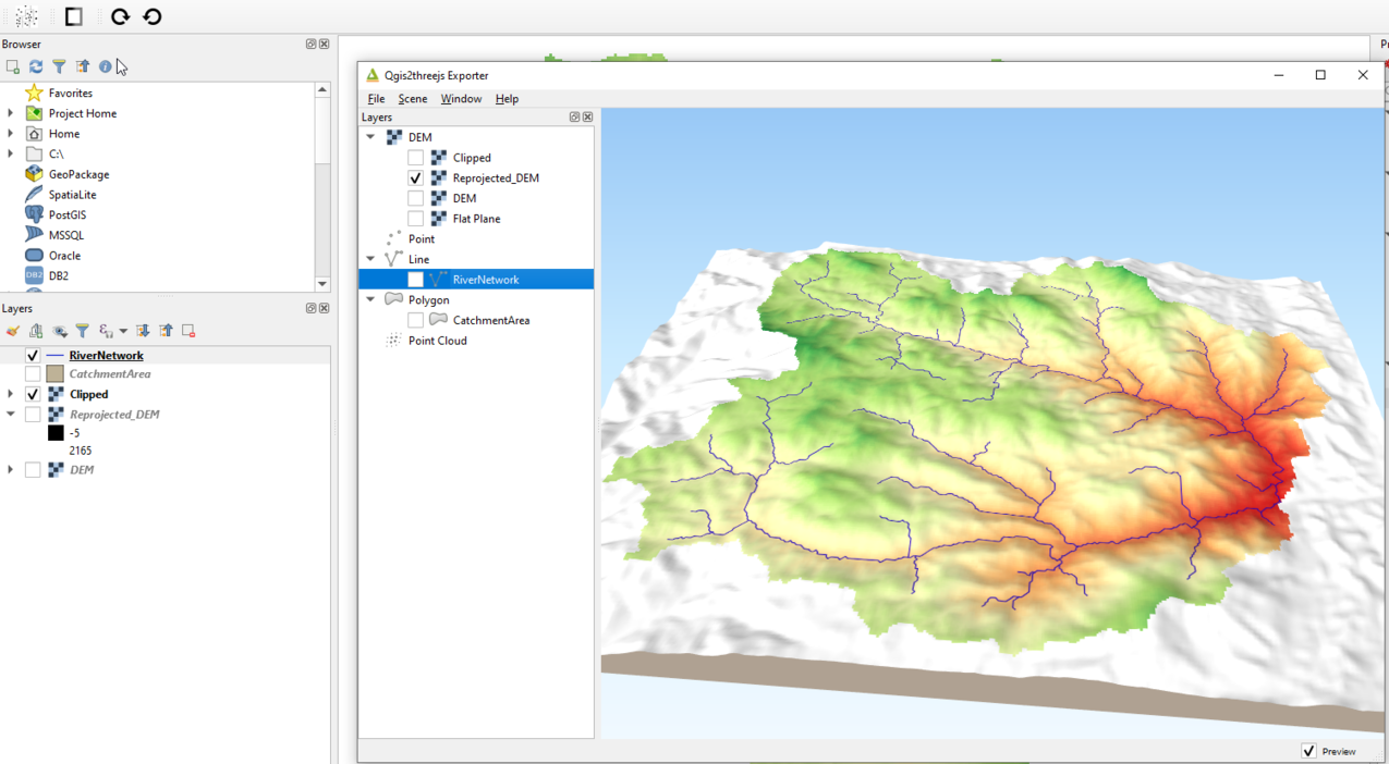 Using QGIS to conduct watershed analysis and 3D modeling - CUOSGwiki
