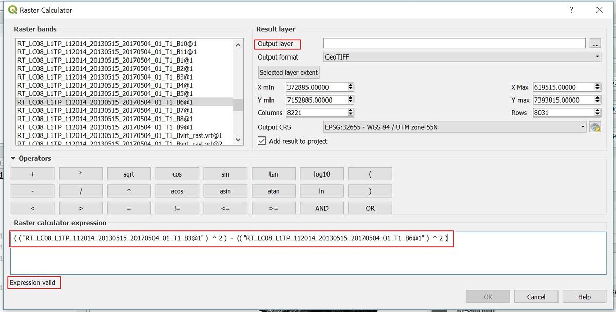 Remote Sensing Analysis in QGIS - CUOSGwiki