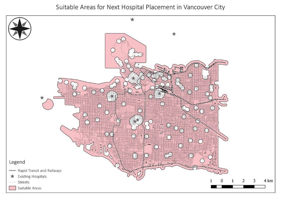 Hospital Site Suitability Selection using QGIS - CUOSGwiki