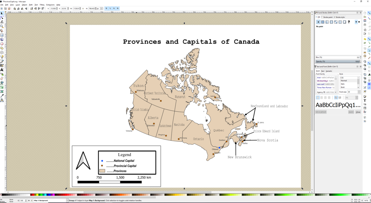 Making Maps that Look Great Using QGIS and Inkscape - CUOSGwiki