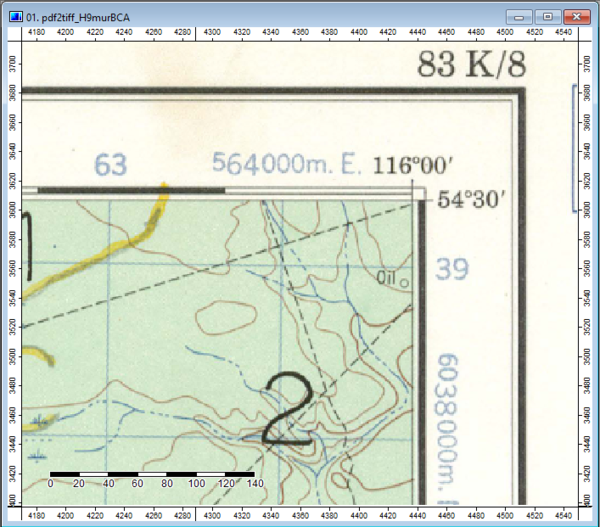 Georeferencing Raster Imagery in SAGA GIS - CUOSGwiki