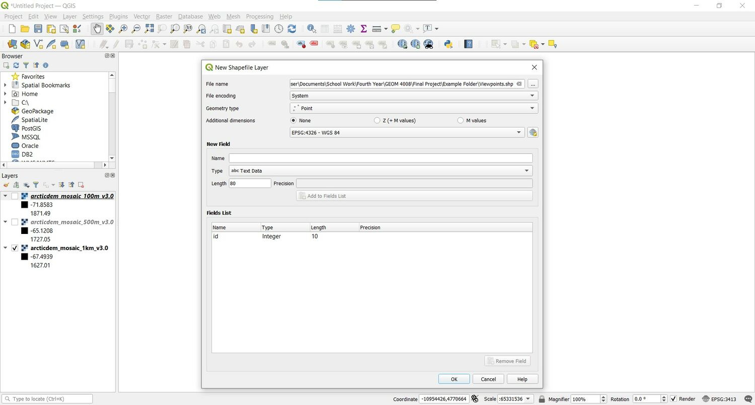 Conducting a Viewshed Analysis in QGIS - CUOSGwiki