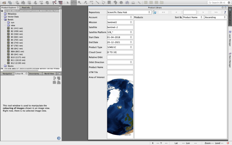 Downloading, Visualizing and Preprocessing Sentinel-2 Data in SNAP ...