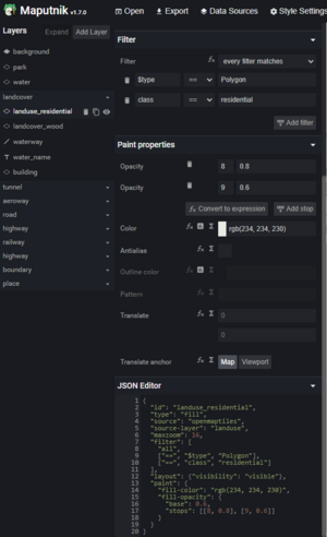 Creating Custom Basemaps with Vector Tile Servers - CUOSGwiki