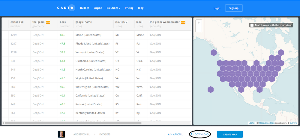 Creating Hexbin Maps in R - CUOSGwiki