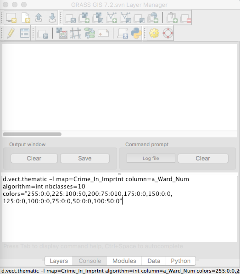 Thematic Mapping using GrassGIS - CUOSGwiki