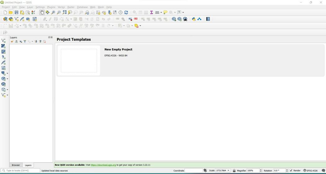 Habitat Analysis using QGIS 3.22 and QuickMapServices Plugin - CUOSGwiki