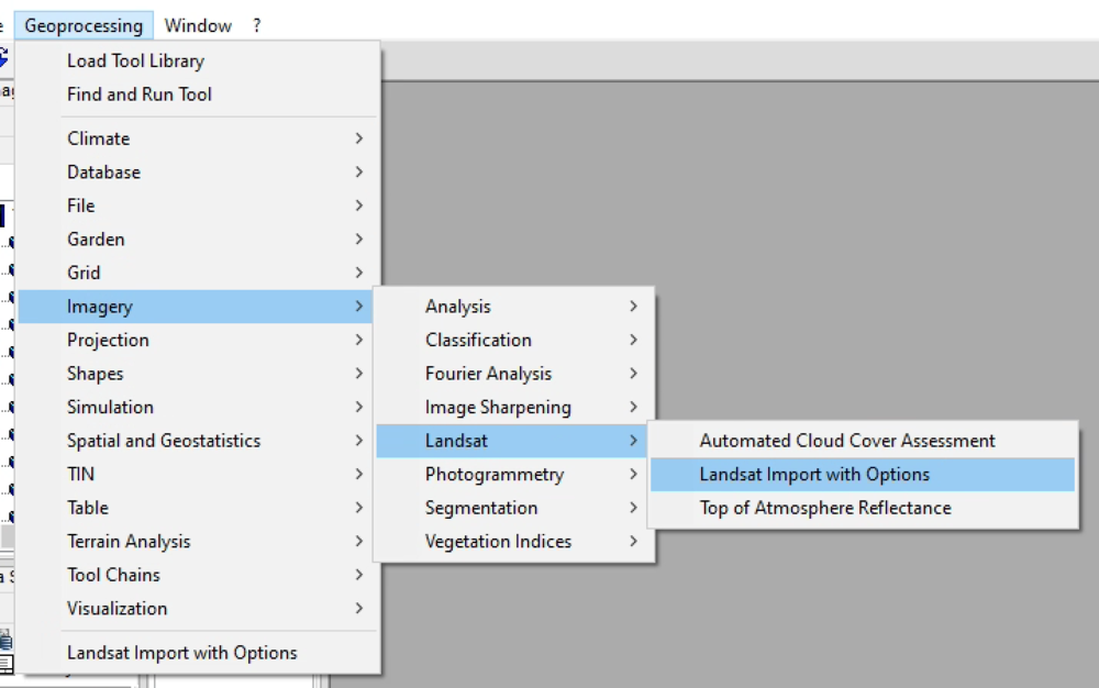 Land Use Change Assessment in SAGA GIS - CUOSGwiki