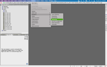 Downloading, Visualizing and Preprocessing Sentinel-2 Data in SNAP ...