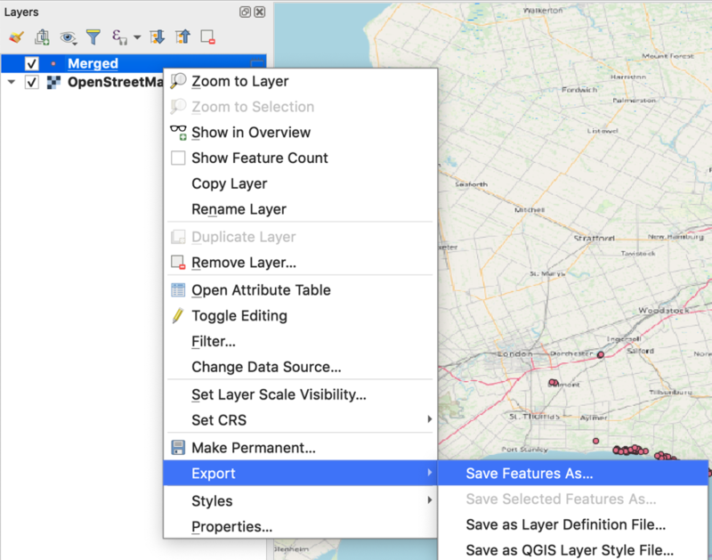 Extracting OpenStreetMap data using Overpass Turbo and managing the data in QGIS - CUOSGwiki