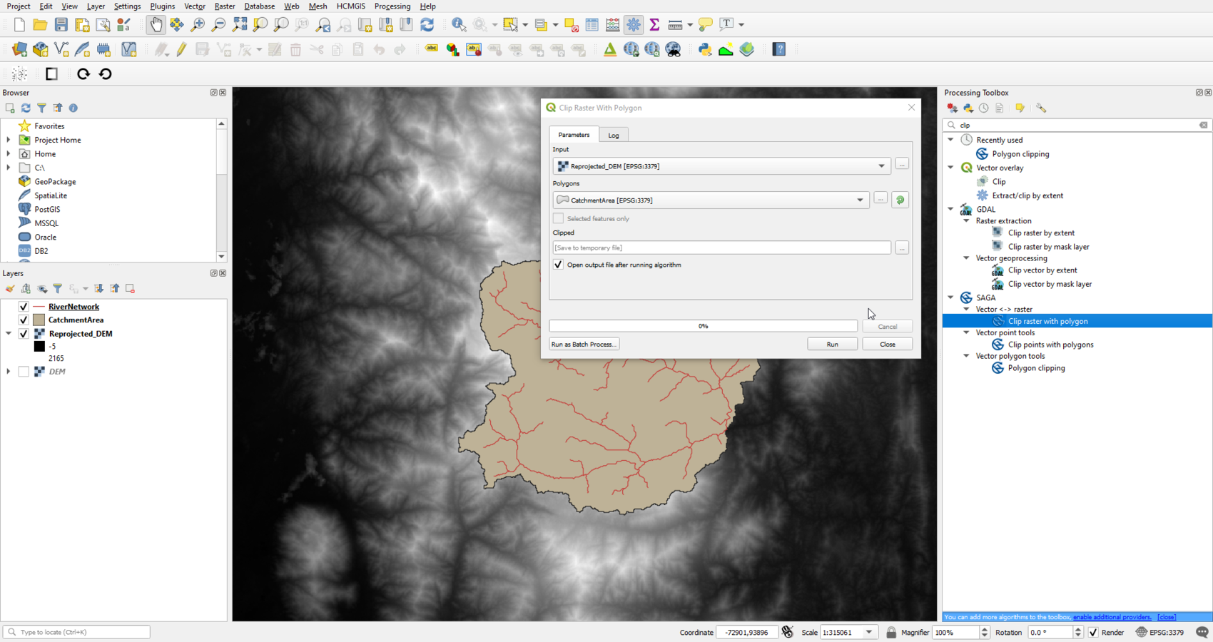 Using QGIS to conduct watershed analysis and 3D modeling - CUOSGwiki