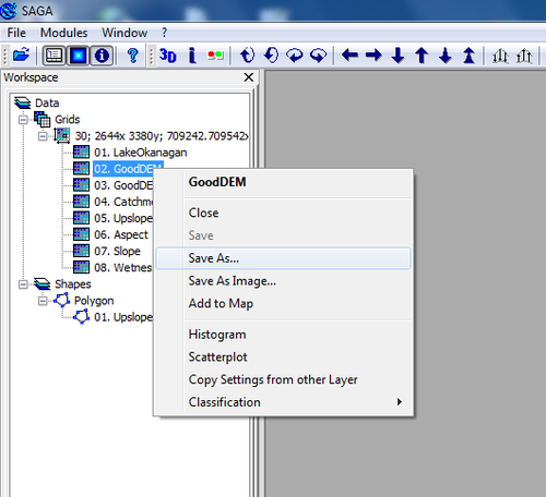 Exploring Hydrological Analyses using SAGA GIS - CUOSGwiki