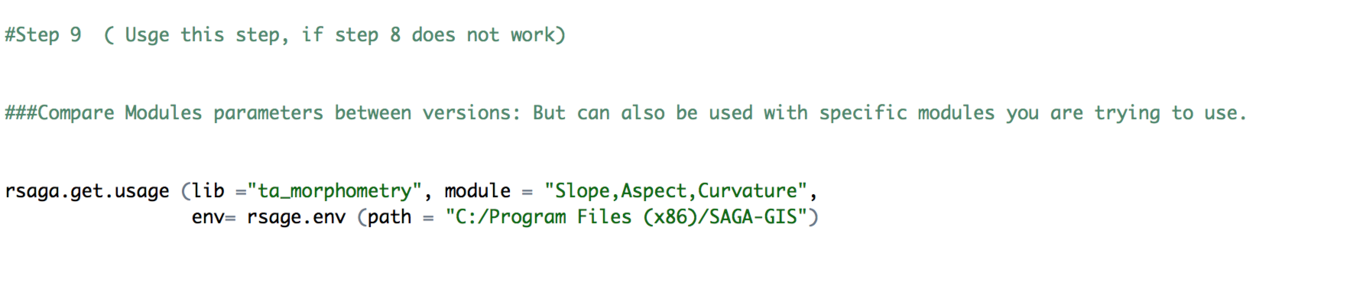Introducing Geoprocessing Capabilities of SAGA in R Environment using ...