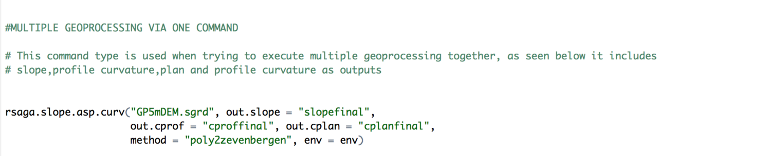 Introducing Geoprocessing Capabilities of SAGA in R Environment using ...