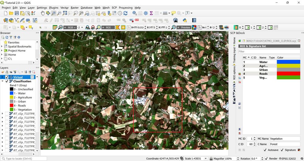 Supervised classification in QGIS - CUOSGwiki