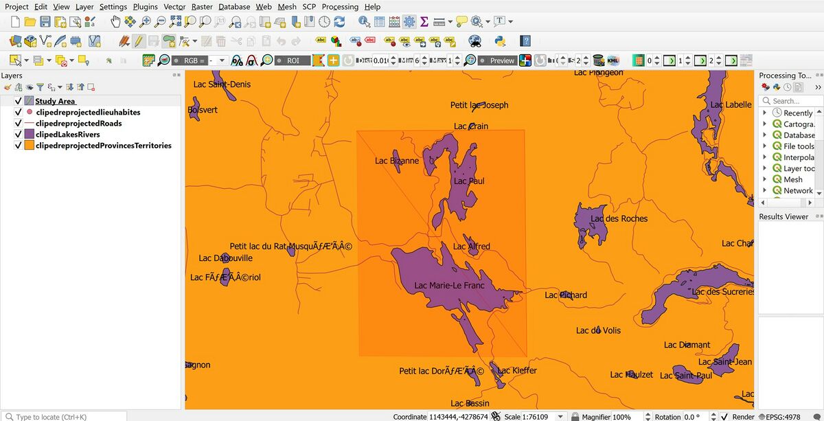Creating a Buffer Analysis in QGIS - CUOSGwiki