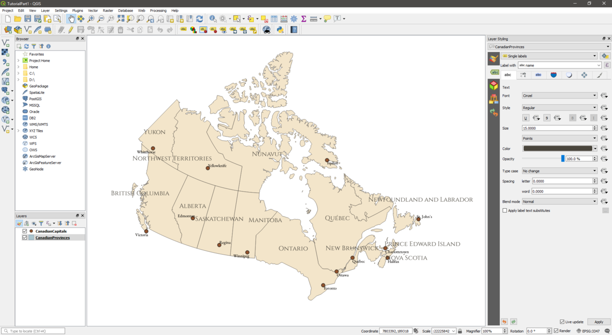 Making Maps that Look Great Using QGIS and Inkscape - CUOSGwiki