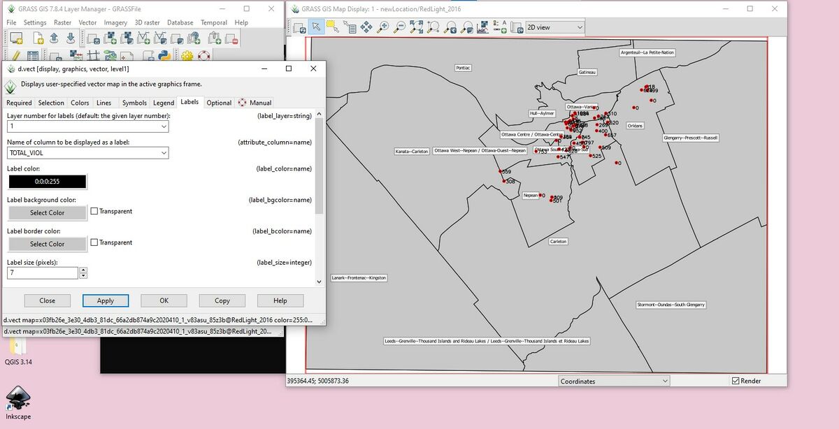 Creating Thematic Maps Using the Cartographic Composer in GRASS GIS - CUOSGwiki