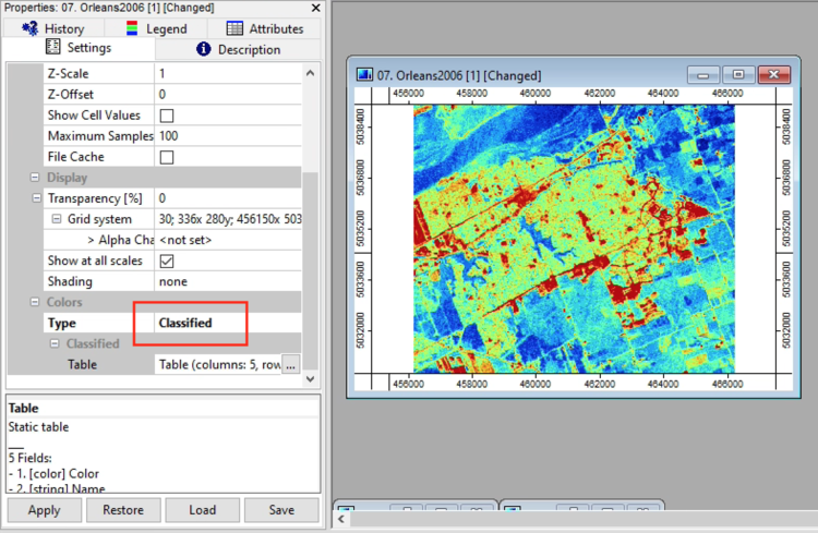 Land Use Change Assessment Two Ways in SAGA GIS - CUOSGwiki