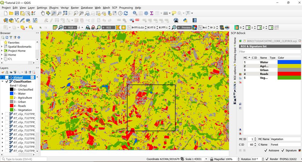 Supervised classification in QGIS - CUOSGwiki