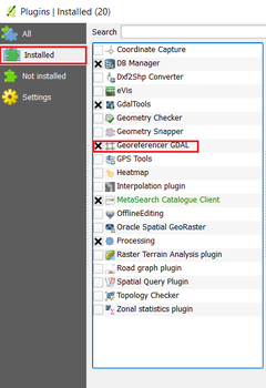 Georeferencing Raster Imagery in QGIS using Vector Data - CUOSGwiki