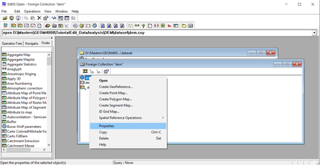 Exploring Hydrological Analyses using ILWIS - CUOSGwiki