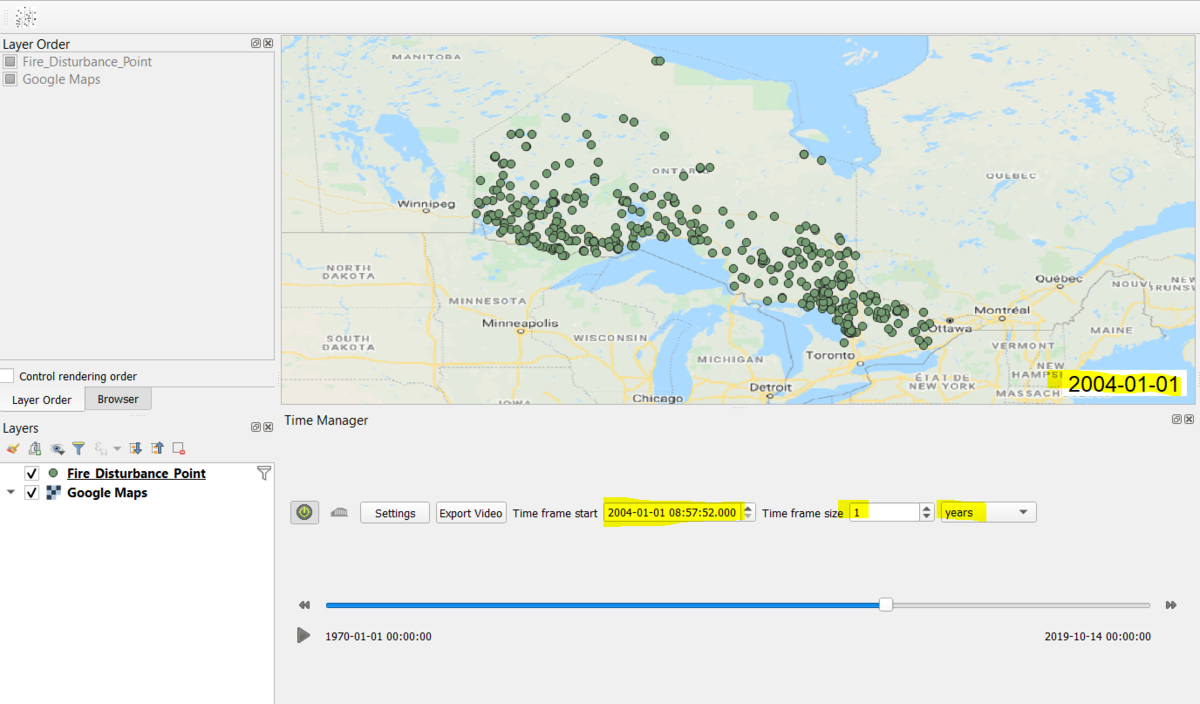Distance Matrix Analysis and Spatial, Non-Spatial and Temporal Querying ...