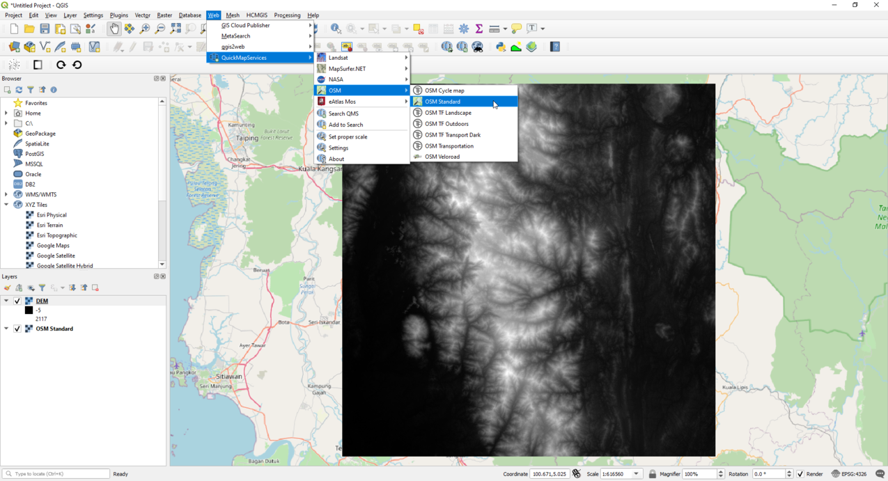 Using QGIS to conduct watershed analysis and 3D modeling - CUOSGwiki