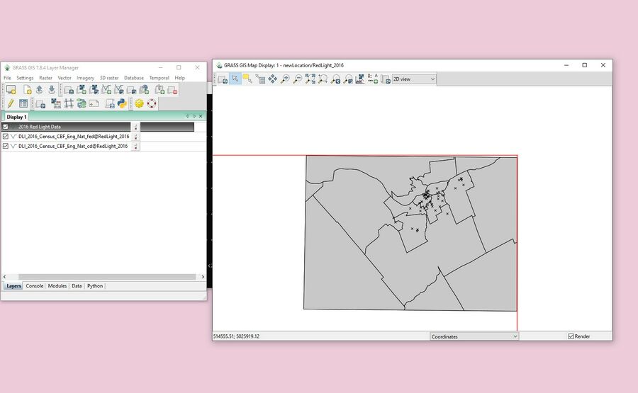 Creating Thematic Maps Using the Cartographic Composer in GRASS GIS ...
